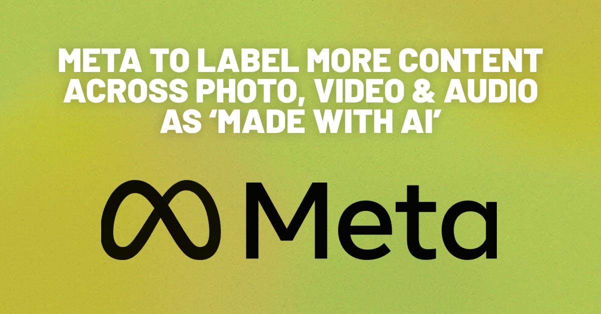 Meta to label content as ‘Made with AI’ | iMusician